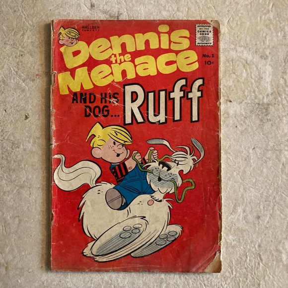 Hallden Fawcett | Other | 961 Dennis The Menace And His Dog Ruff Issue ...